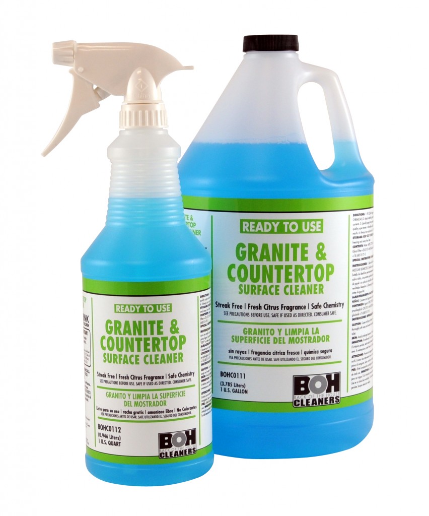 Granite & Countertop Surface Cleaner – Gallon – Back of the House Cleaners